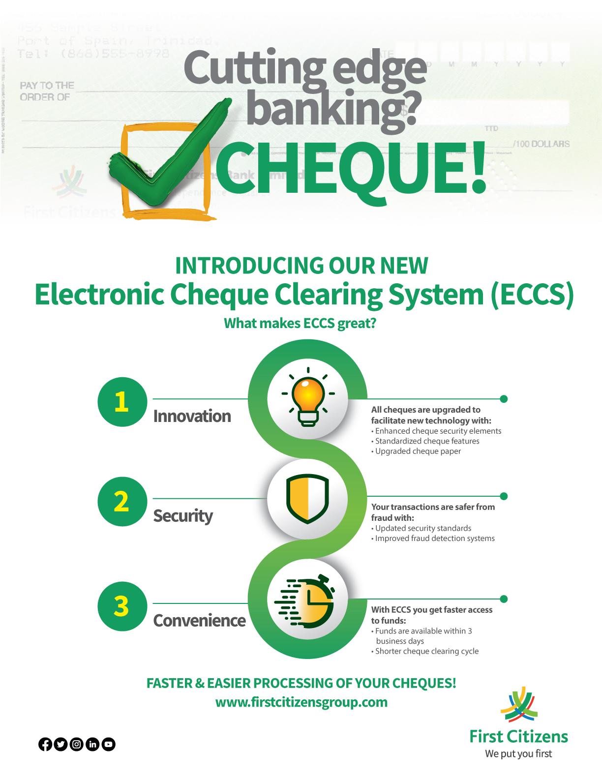 Chequing Accounts - Trinidad and Tobago