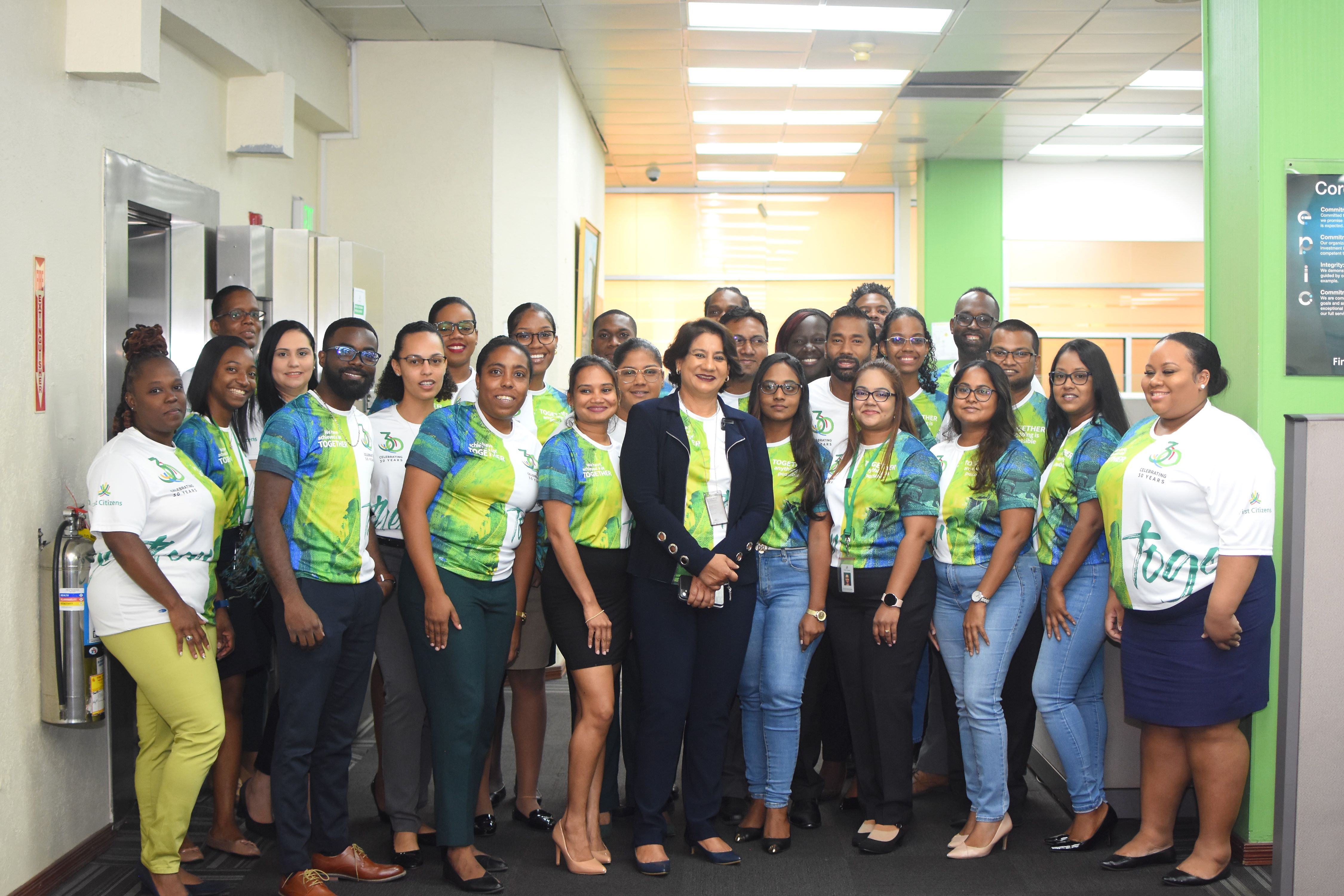 Cheers First Citizens! Together ….30 and Beyond First Citizens marks ...