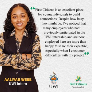 First Citizens remains an Employer of Choice for the 2024 UWI Internship Programme - Trinidad ...